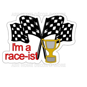 I'm a Race-ist SVG, Racetrack Svg, Trophy Svg, Winning Svg, Winner Svg ...