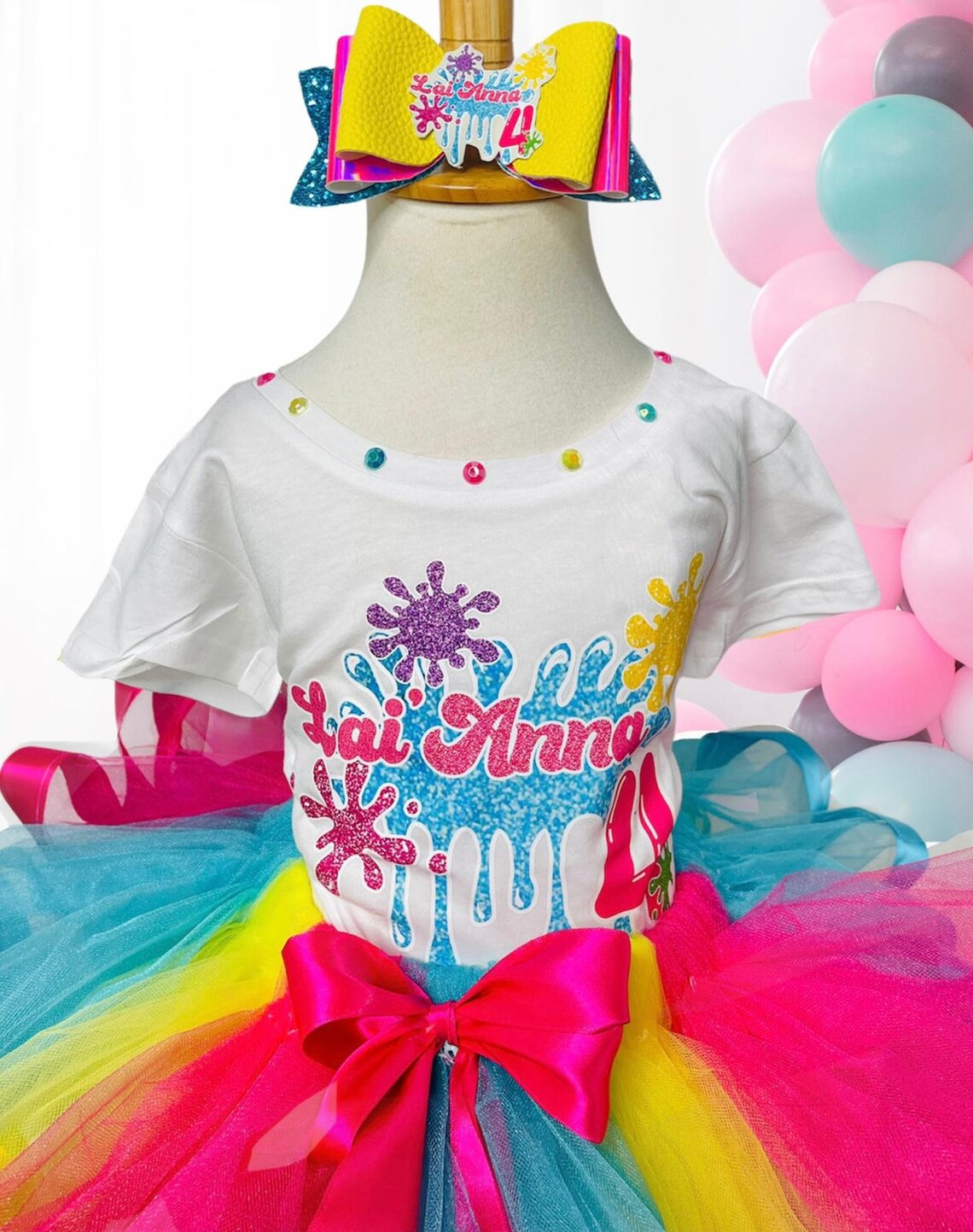 Slime Tutu Set Slime Tutu Outfit Slime Birthday Set | Etsy