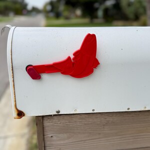 3D Printed Red Redfish Mailbox Flag Replacement - Etsy