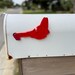 3D Printed Red Redfish Mailbox Flag Replacement - Etsy