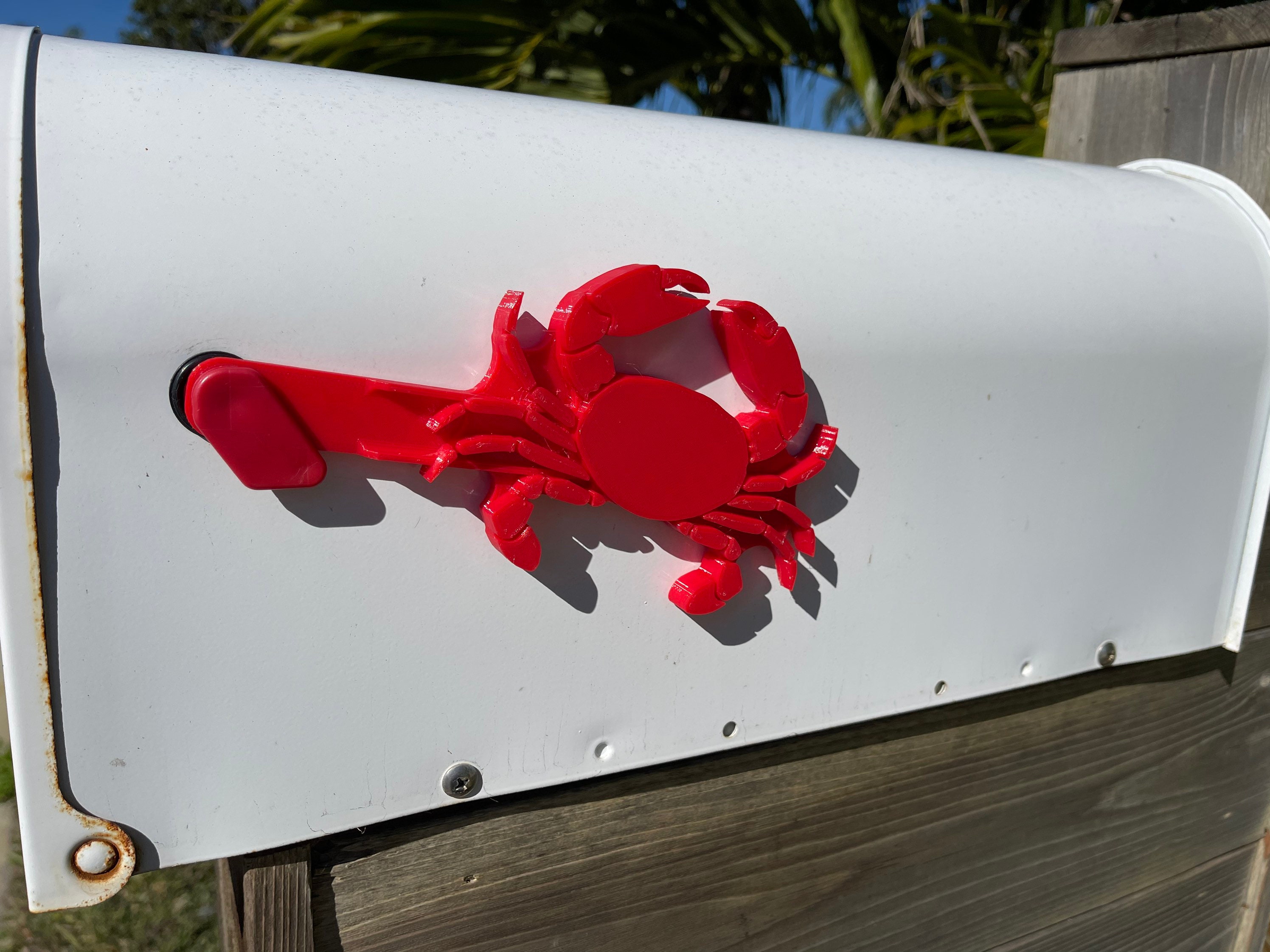 Crab Mailbox Flag Replacement, 3D Printed - Etsy