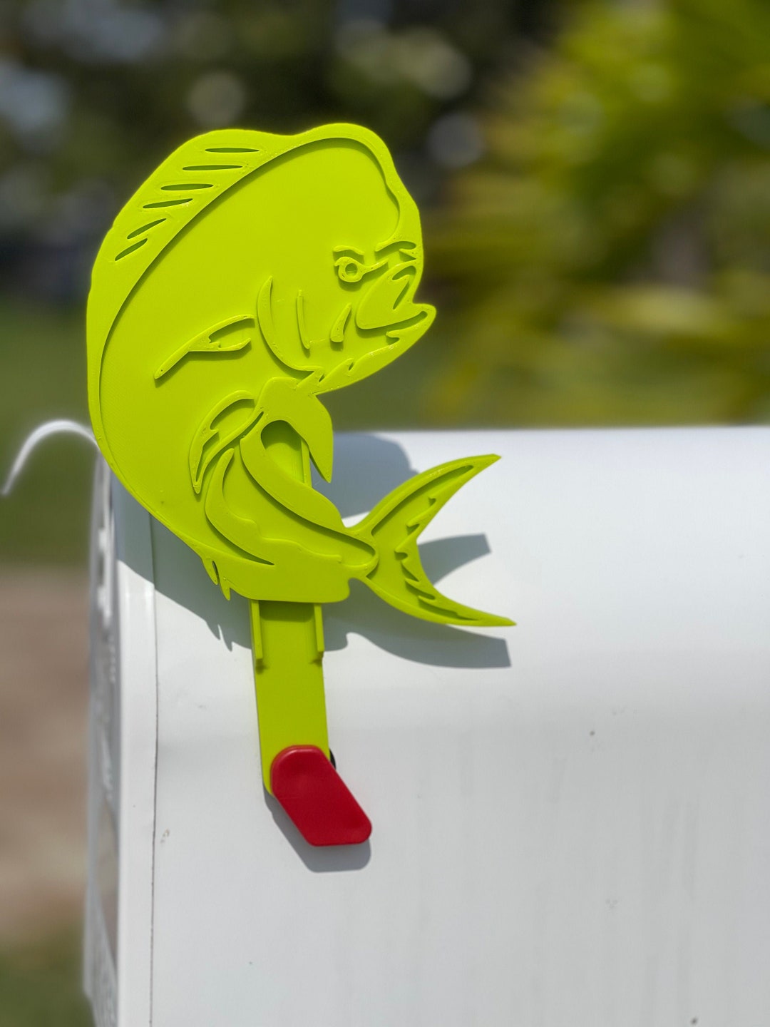 3D Printed Mahi Mahi Mailbox Flag Replacement - Etsy
