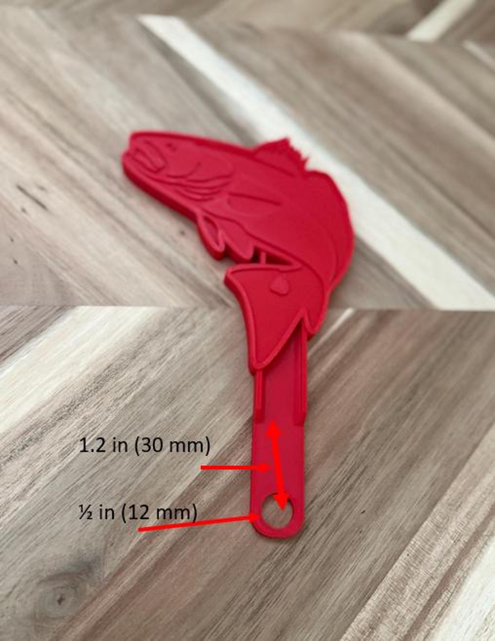 3D Printed Red Redfish Mailbox Flag Replacement - Etsy