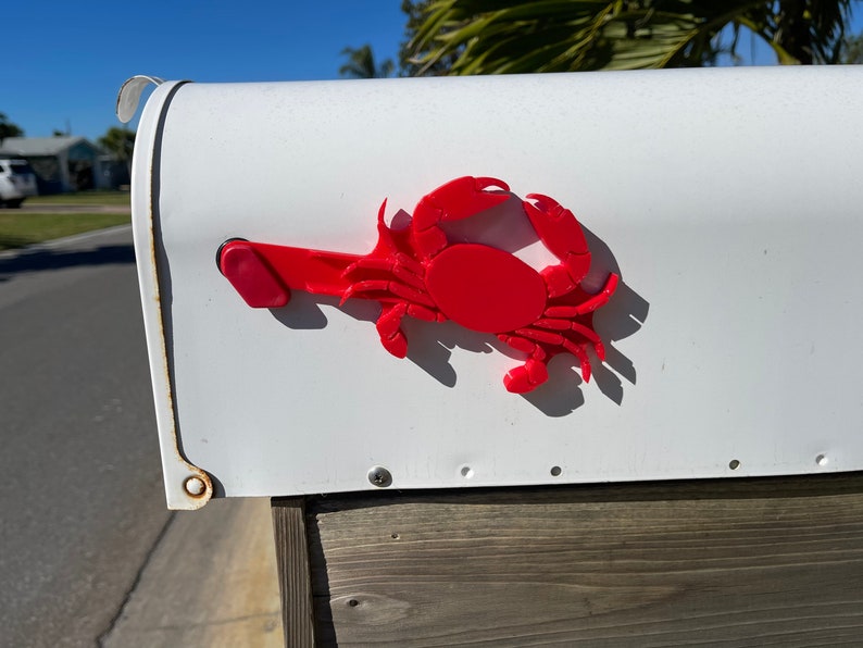 Crab Mailbox Flag Replacement, 3D Printed - Etsy