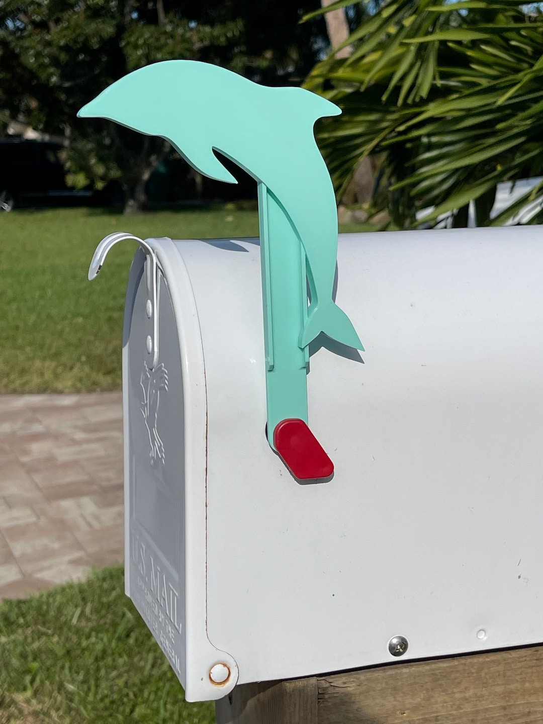 Dolphin Mailbox Flag, 3D Printed, Mailbox Flag Replacement - Etsy
