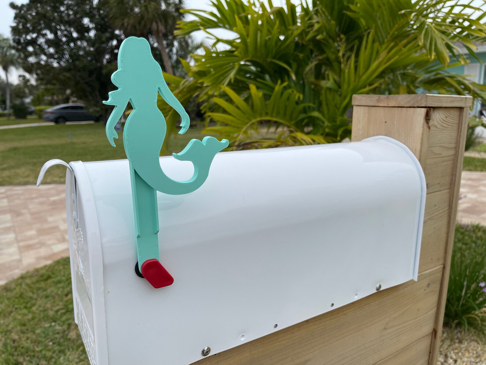 Mermaid Mailbox Flag 3D Printed | Etsy