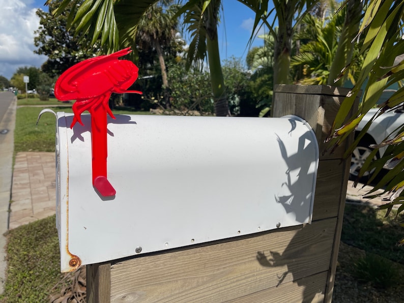Florida Spiny Lobster, Mailbox Flag Replacement, 3d Printed - Etsy