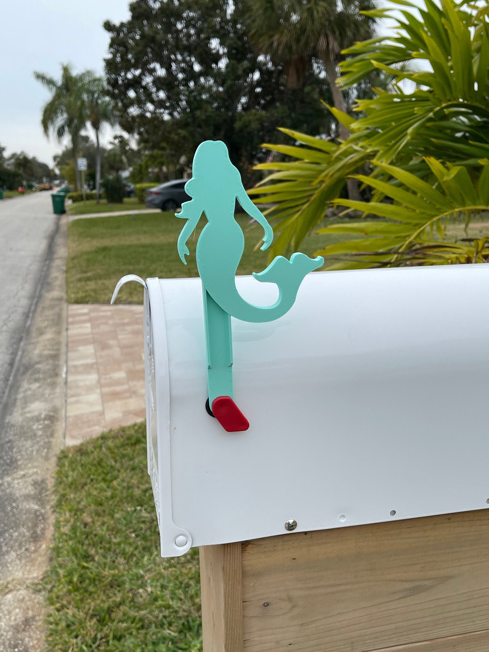Mermaid Mailbox Flag 3D Printed | Etsy