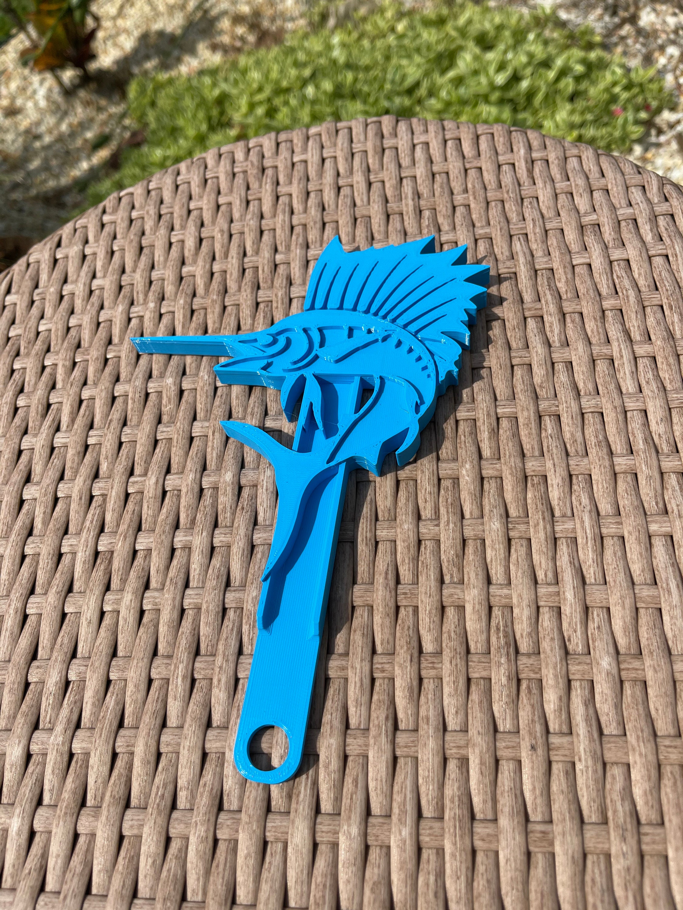 3D Printed Sailfish Mailbox Flag: Sport Fishing Decor - Etsy