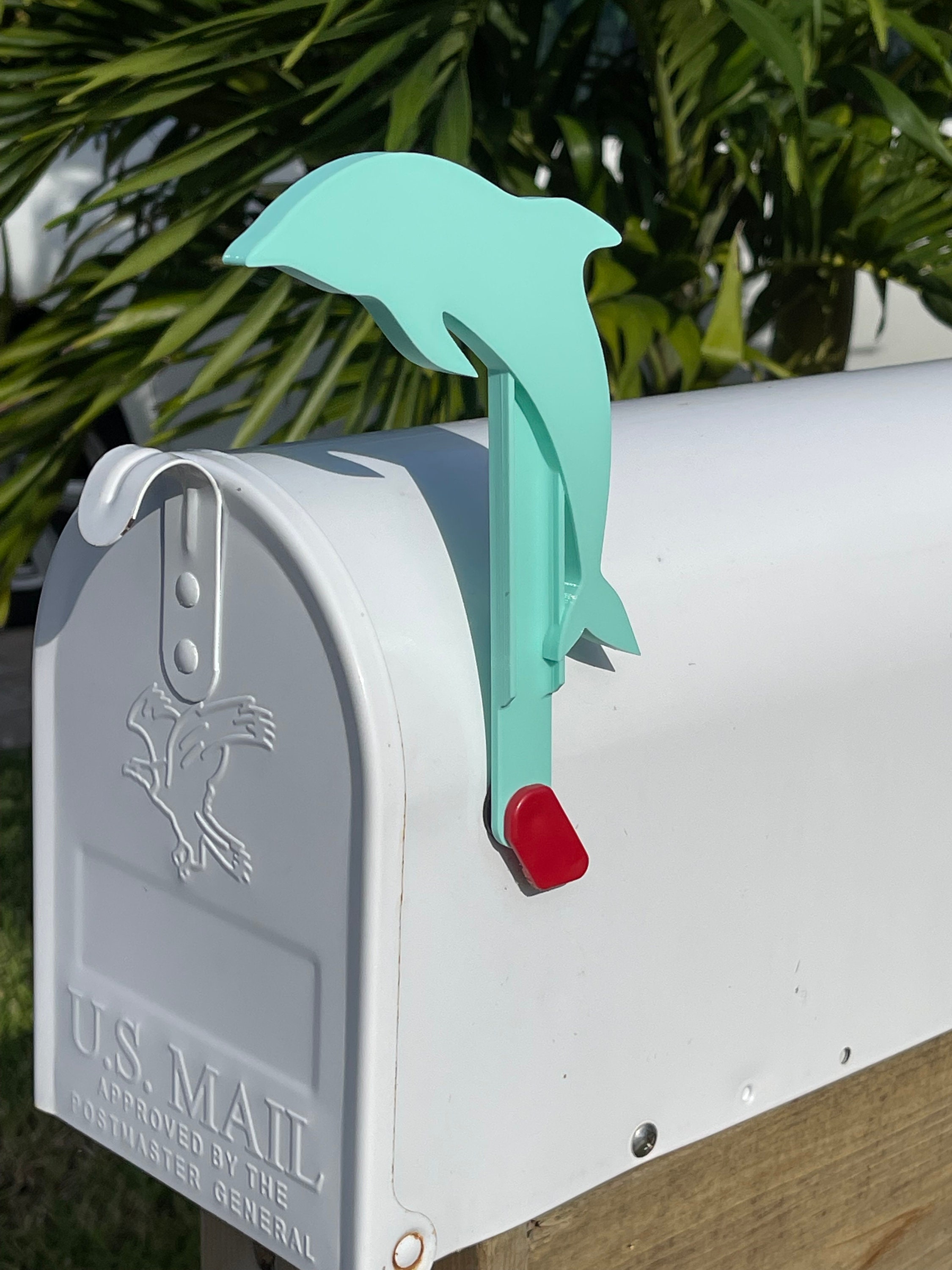 Dolphin Mailbox Flag 3D Printed Mailbox Flag Replacement - Etsy