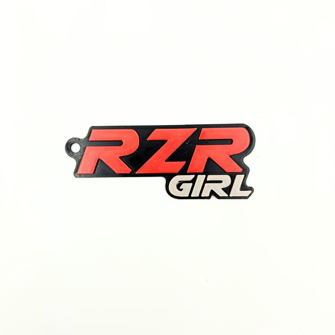 RZR Girl Keychain – Premium Off-road Gift | Precision-made Key Tag ...