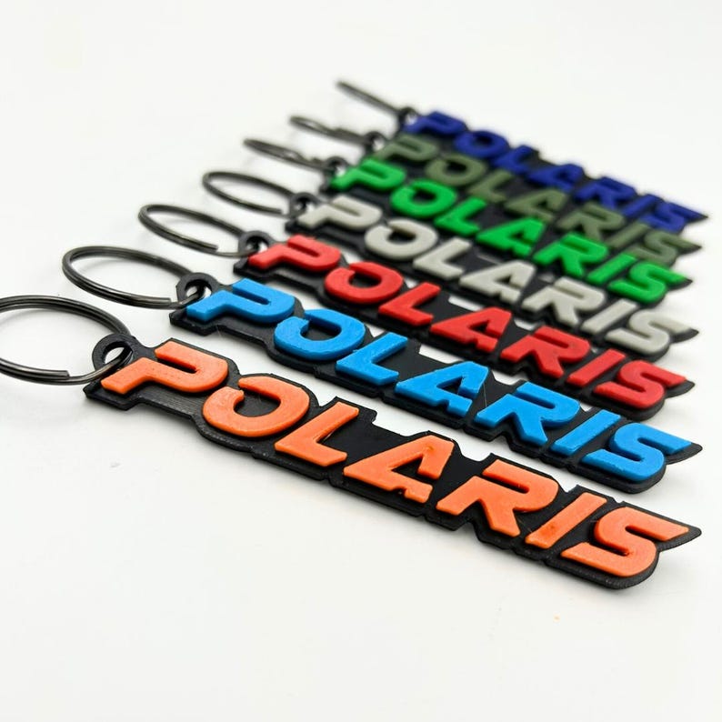 Polaris Keychain – Custom Offroad Key Tag | Premium PETG Accessory by ...