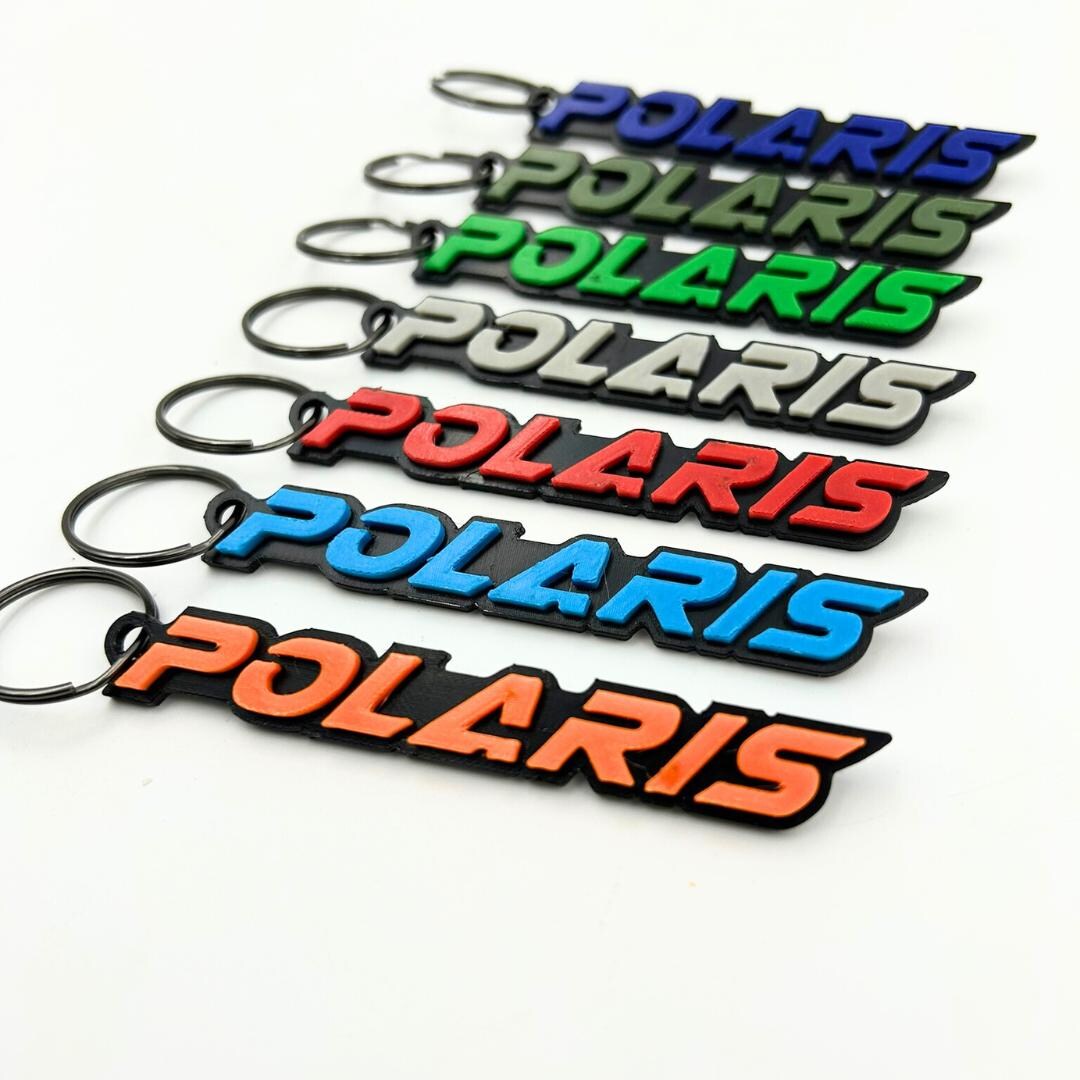 Polaris Keychain – Custom Offroad Key Tag | Premium PETG Accessory by ...
