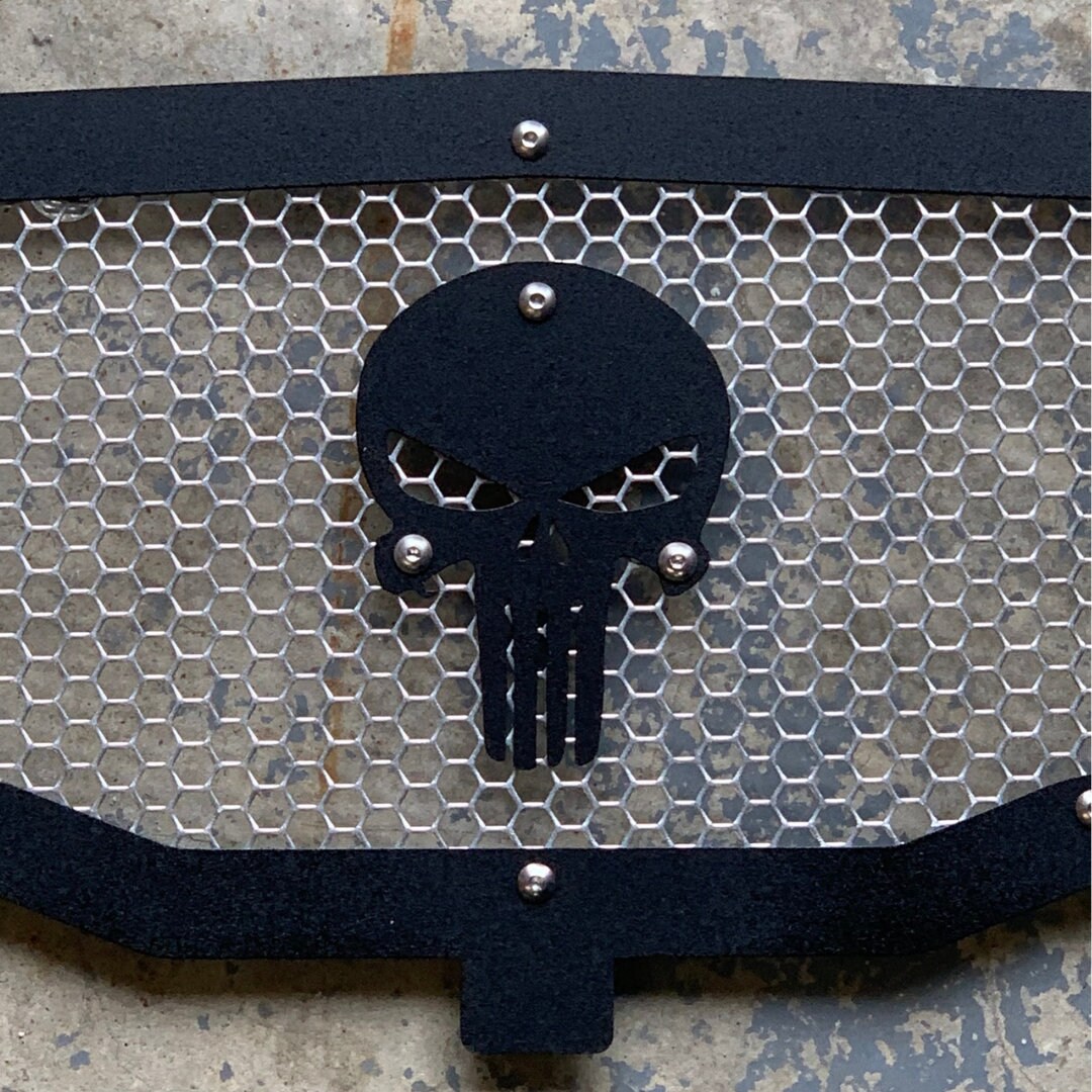 Punisher Grille for Can Am Defender- Heavy-duty, Custom-fit Utv Grill ...