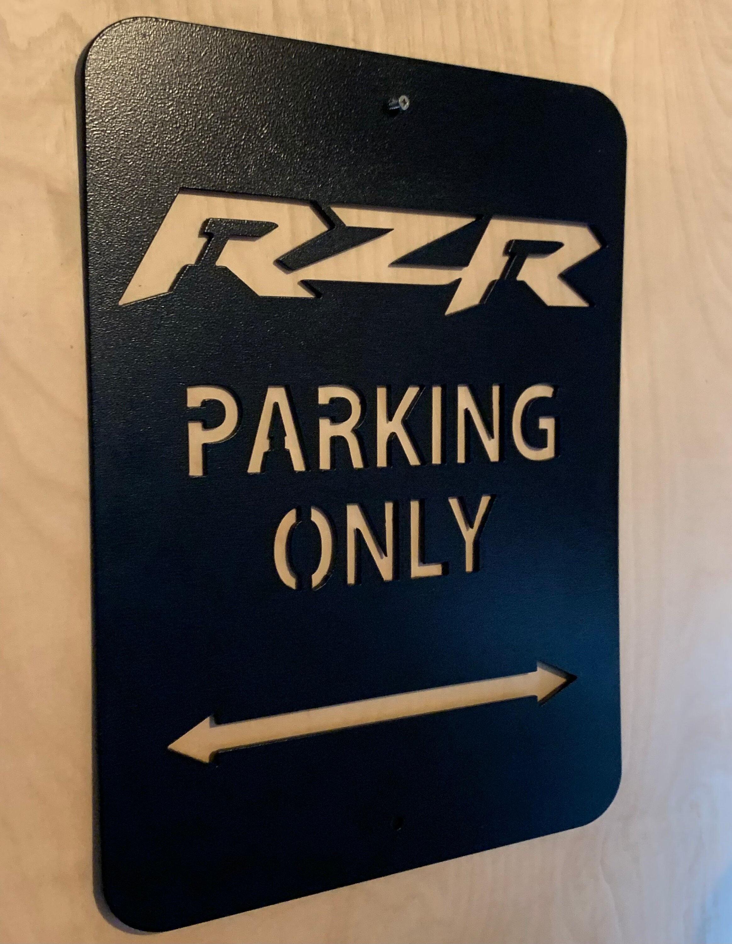RZR Parking Only Steel Sign 12x16 (polaris) Shop Sign - Etsy
