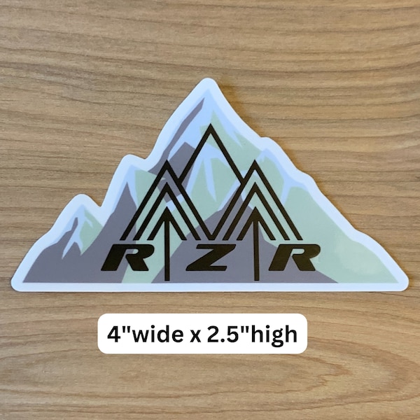 Polaris Rzr Sticker - Etsy