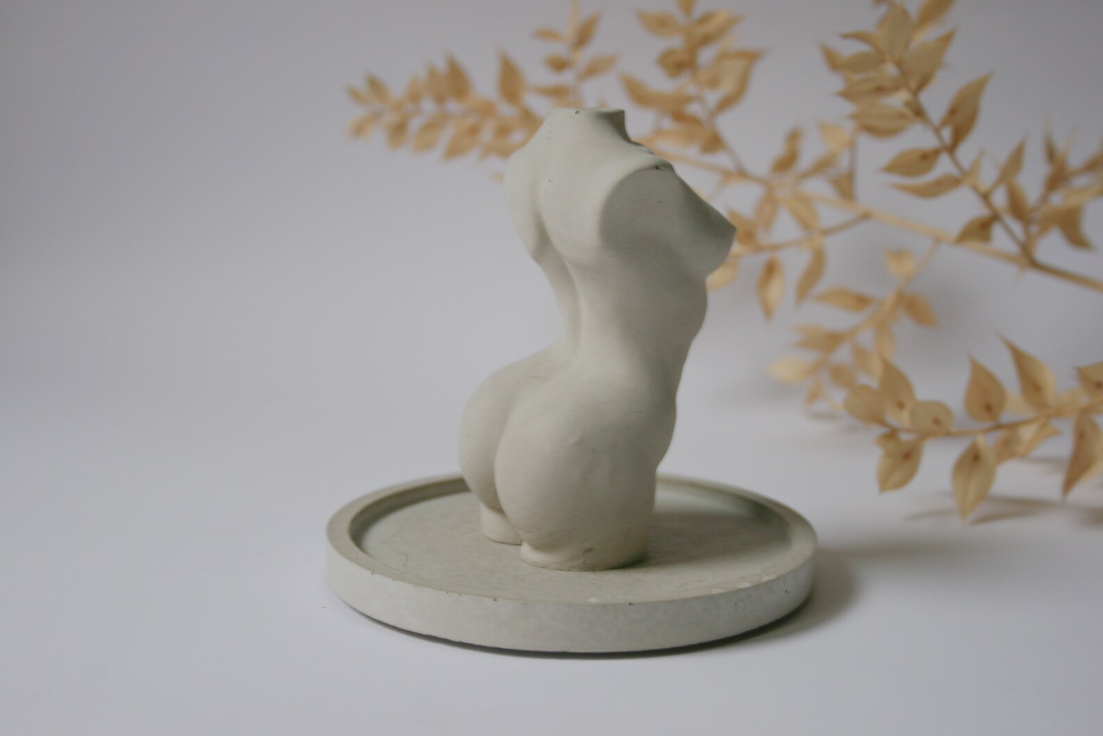 Handmade Concrete Nude Female Torso Woman Body Sculpture - Etsy