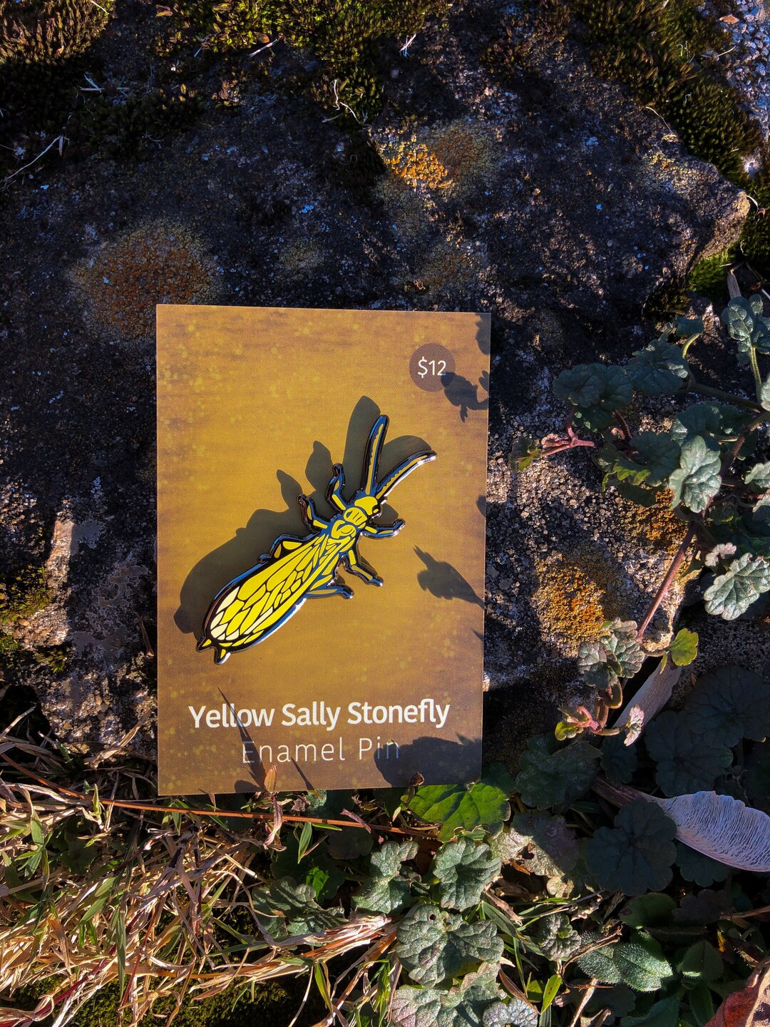 Yellow Sally Stonefly Pin - Etsy