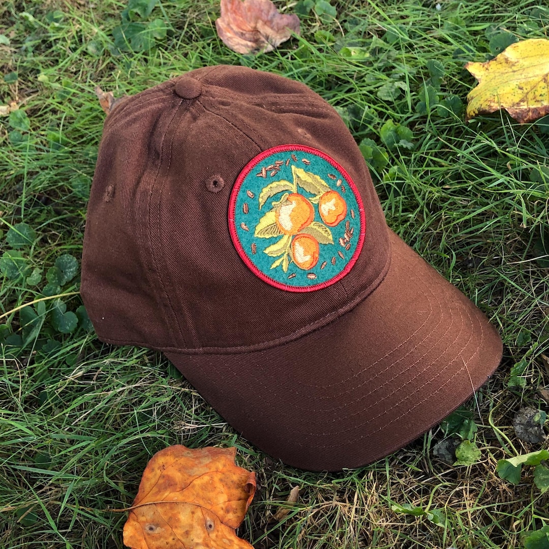Persimmon Organic Cotton Native Plant Patch Hat - Etsy