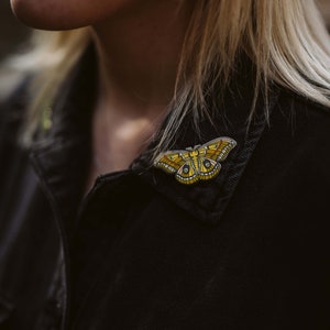 Polyphemus Moth Pin Set - Etsy