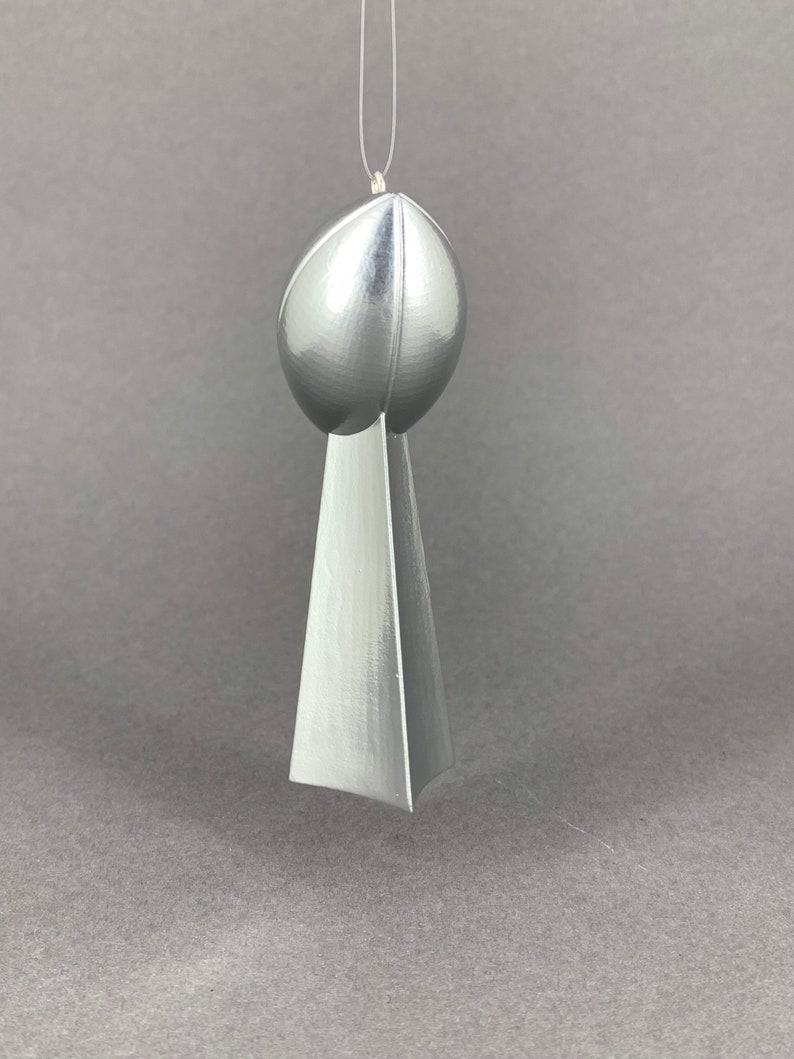 90mm 3D Printed Super Bowl NFL Championship Lombardi Trophy | Etsy