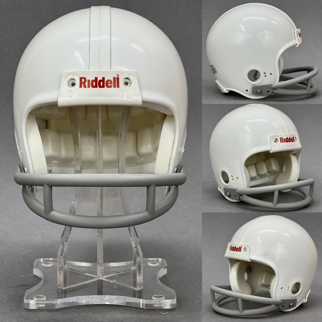 Vintage 3D Printed Riddell VSR4 Mini Helmet Replacement/upgrade Two-bar ...