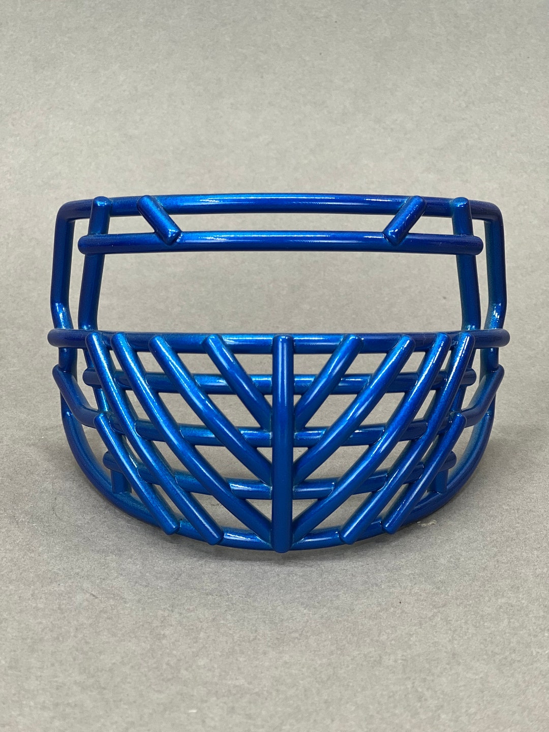 3D Printed Candy Blue “shredder” Riddell Speed Mini Helmet Replacement ...