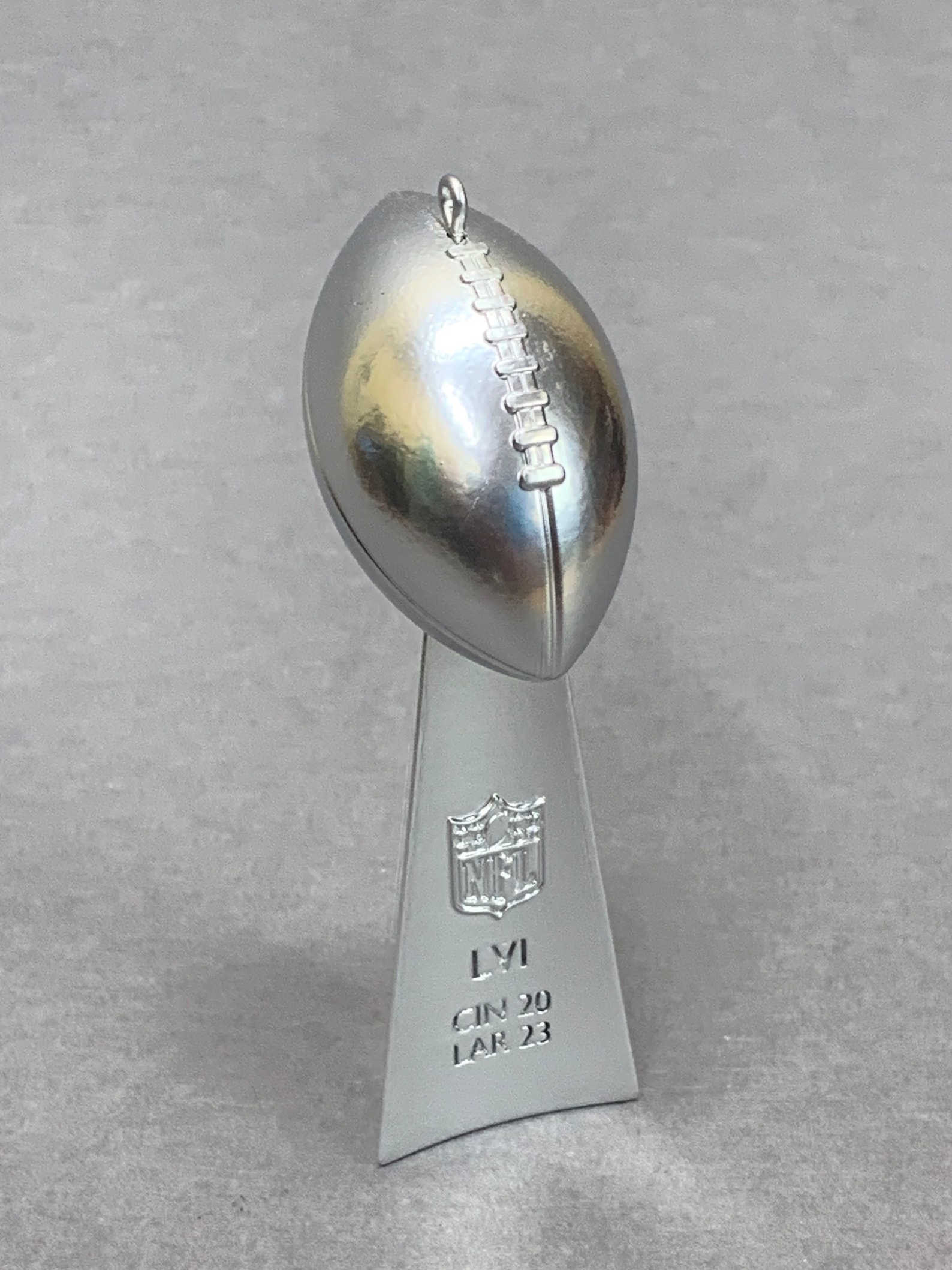 90mm 3D Printed Super Bowl NFL Championship Lombardi Trophy Hanging ...