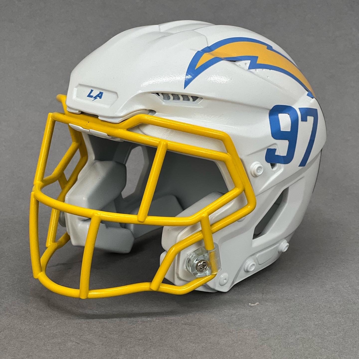 3D Printed Joey Bosa Themed Los Angeles Chargers White Vicis Zero2 ...