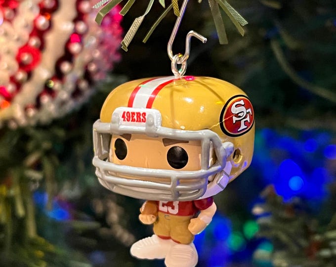 1.5” Funko Pocket Pop Christian Mccaffrey San Francisco 49ers Red ...