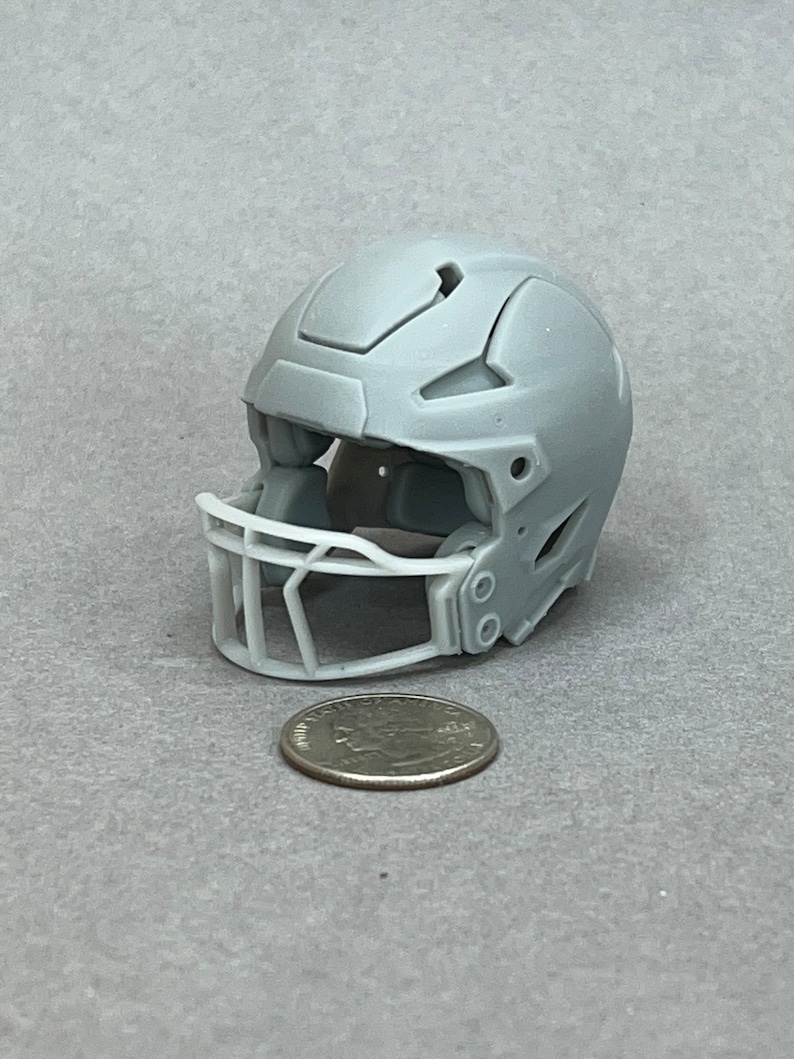 3D Printed Riddell Axiom Pocket Pro Scale Modern Era Football Helmet - Etsy