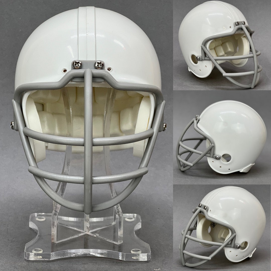 Vintage 3D Printed Riddell VSR4 Mini Helmet Replacement/upgrade ...