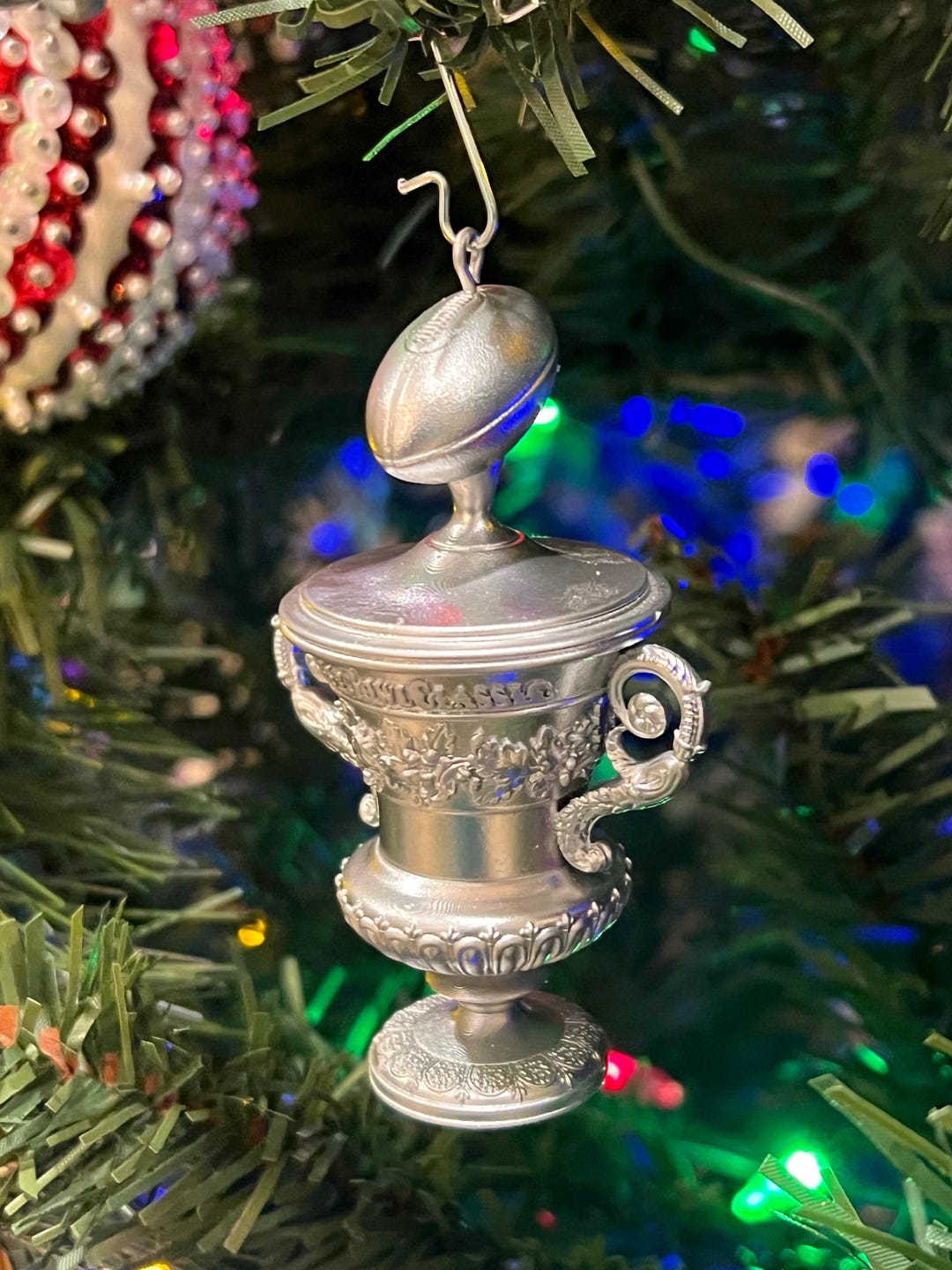 3D Printed Sugar Bowl Trophy Holiday Ornament Christmas Tree - Etsy