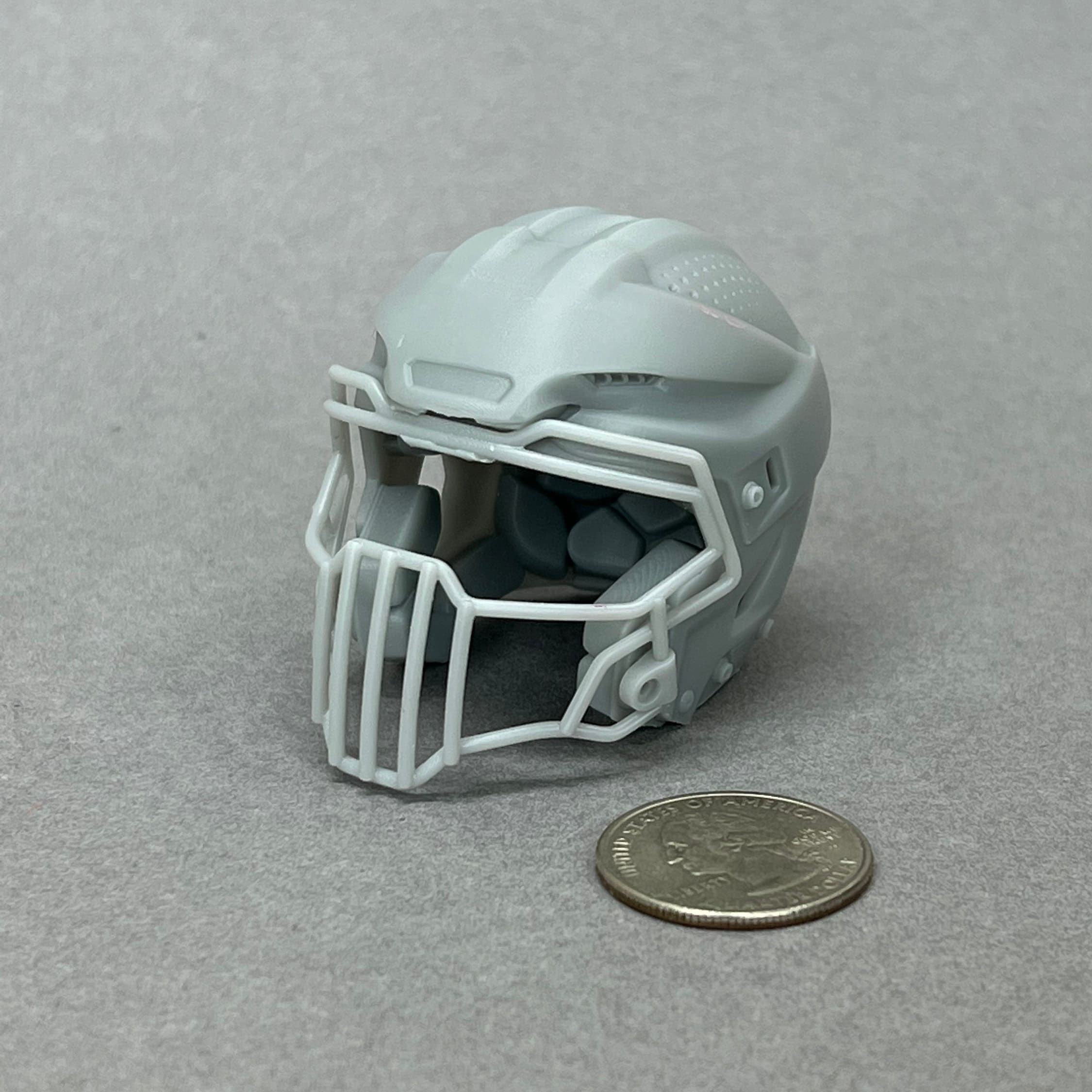 3D Printed Vicis Zero2 Trench Pocket Pro Scale Modern Era Football ...