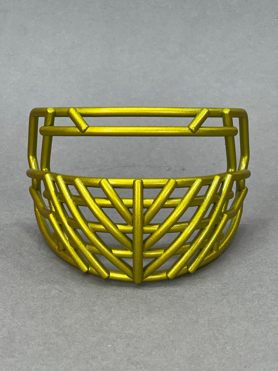 3D Printed Candy Yellow “shredder” Riddell Speed Mini Helmet ...