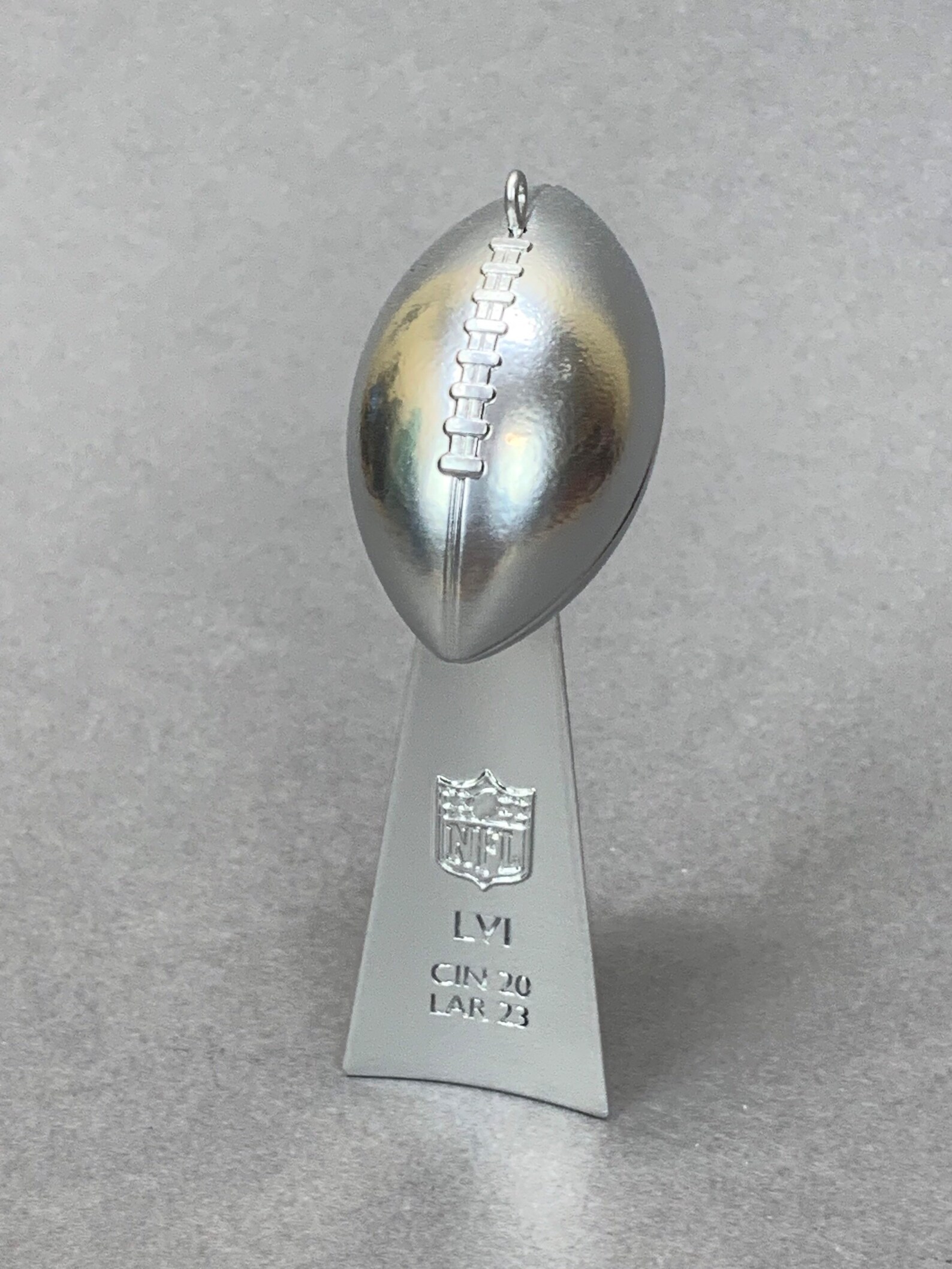 90mm 3D Printed Super Bowl NFL Championship Lombardi Trophy Hanging ...