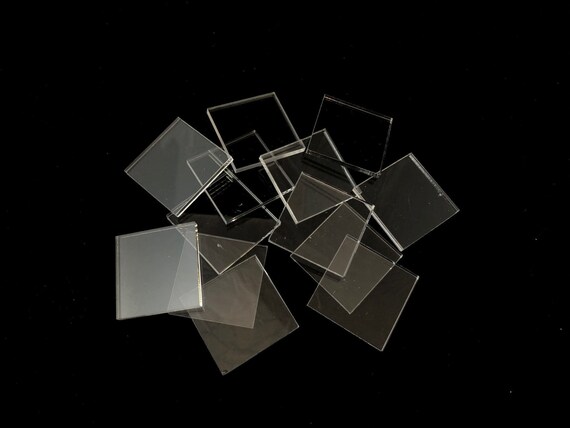 Laser Cut Clear Acrylic Blanks Squares - Etsy