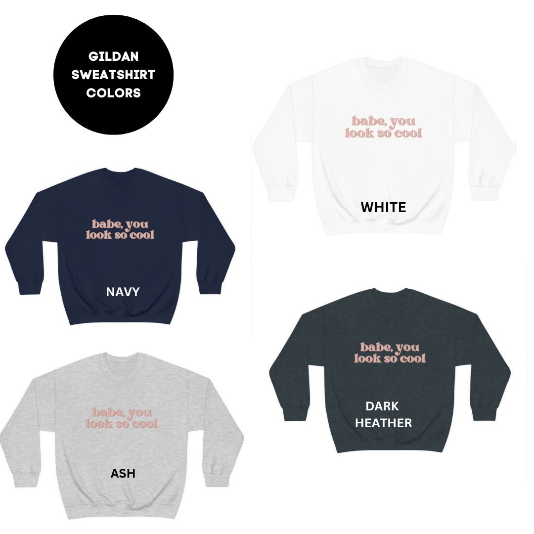 The 1975 Robbers You Look so Cool Unisex Gilden Sweatshirt - Etsy