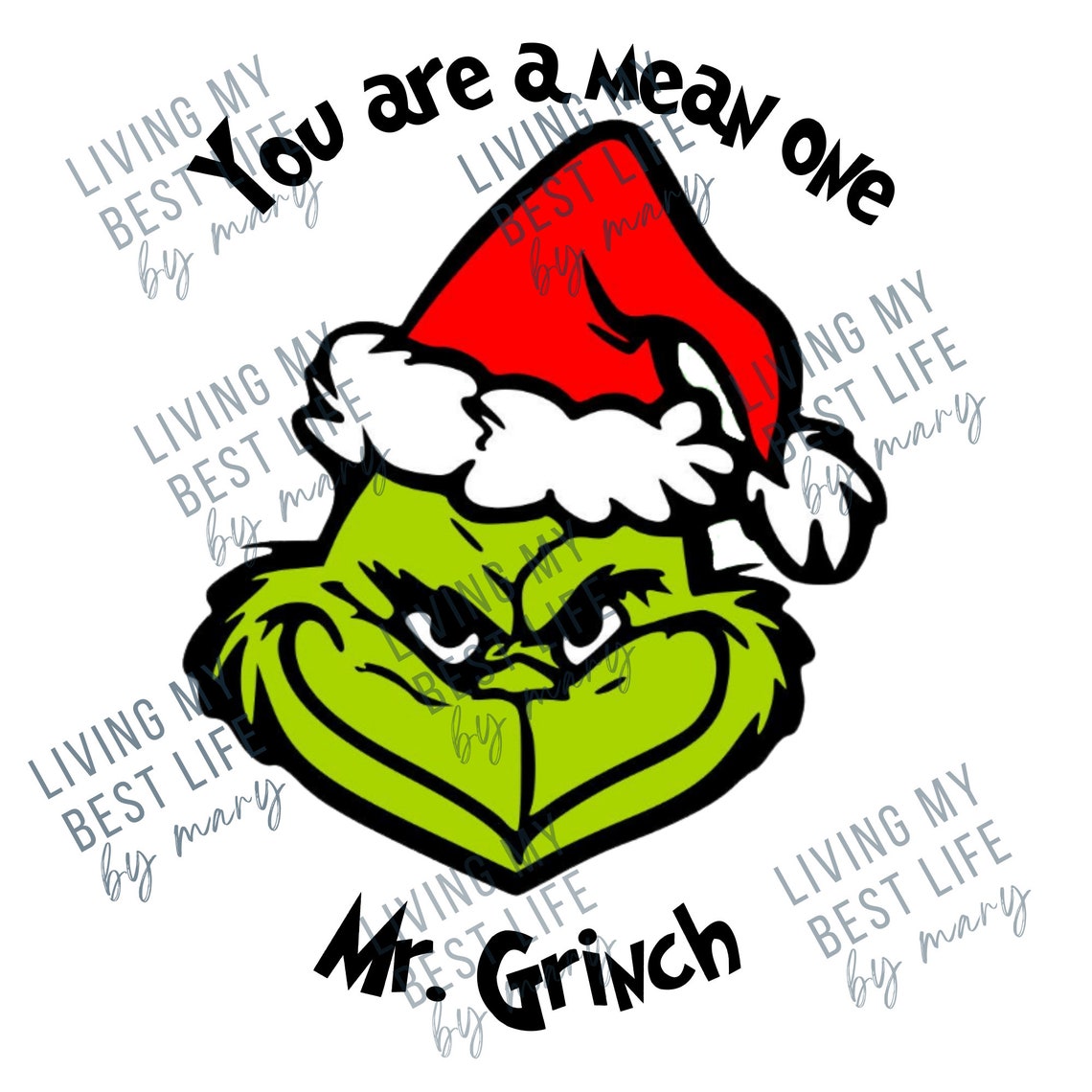The Grinch, You Are a Mean One Grinch Svg, Christmas Svg, Christmas Svg ...