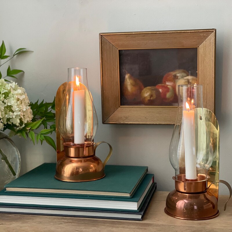 Candle Holder Copper - Etsy