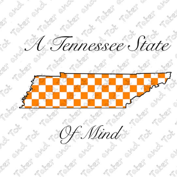 Tennessee Outline - Etsy