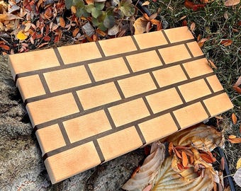End Grain Cutting Board, Brick Pattern - Etsy