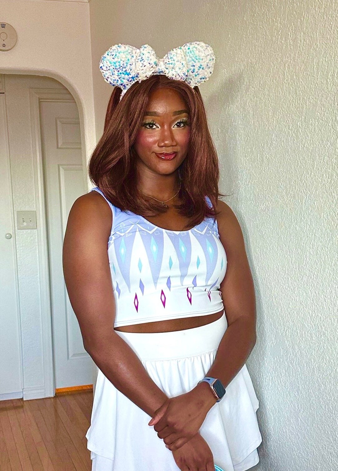 Elsa Frozen Crop Top - Etsy