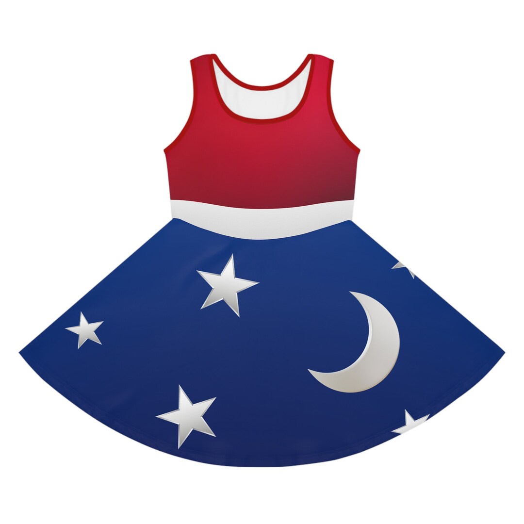 The Fantasy Sorcerer Girls' Sleeveless Sundress - Etsy