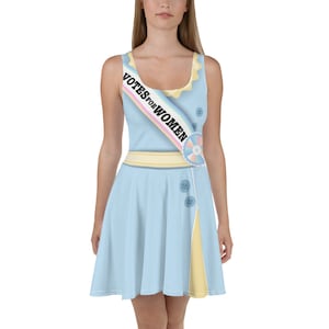 Women's Suffrage Skater Dress- Cosplay, Bounding, Costume - Etsy