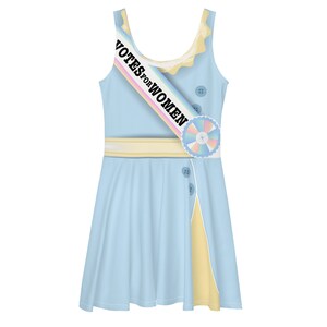 Women's Suffrage Skater Dress- Cosplay, Bounding, Costume - Etsy