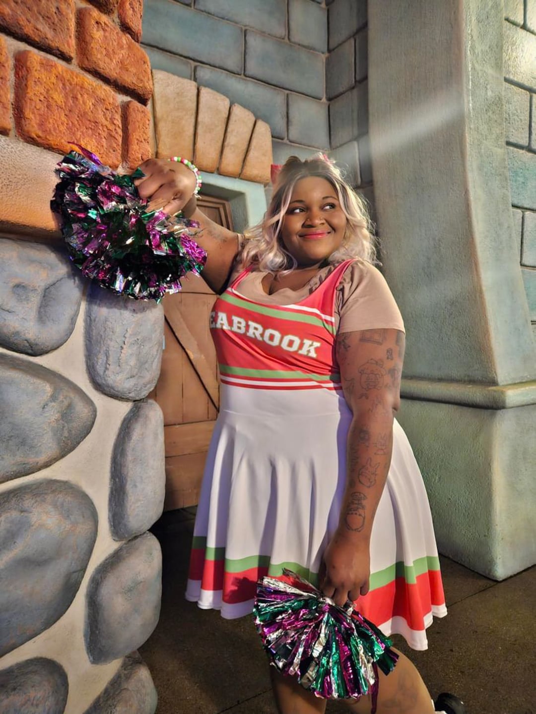 SEABROOK Zombie Cheer Skater Dress- Halloween, Bounding, Costume ...