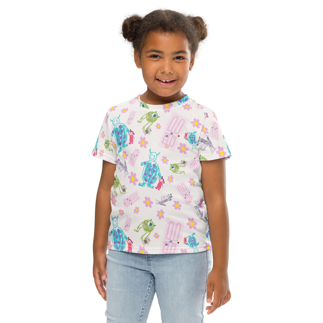 Boo Drawing Kids Crew Neck T-shirt - Etsy
