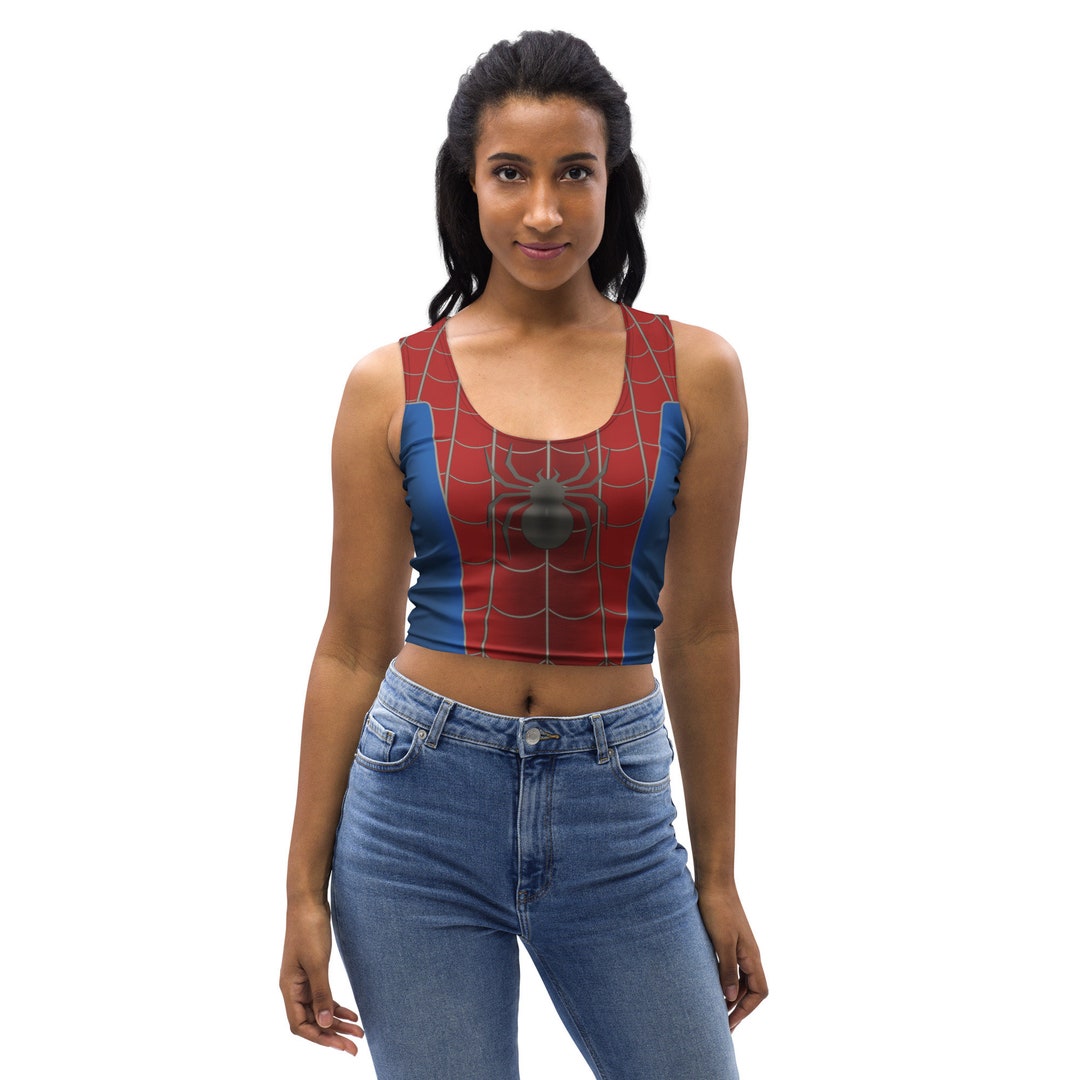 Spider Hero Crop Top - Etsy