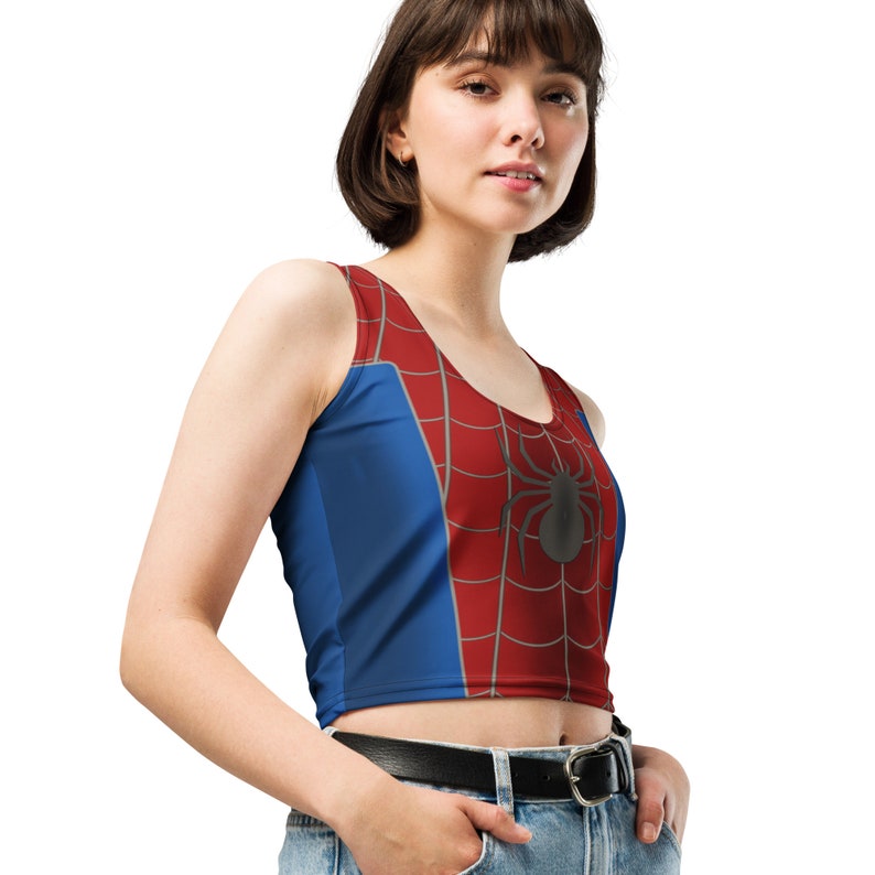 Spider Hero Crop Top - Etsy
